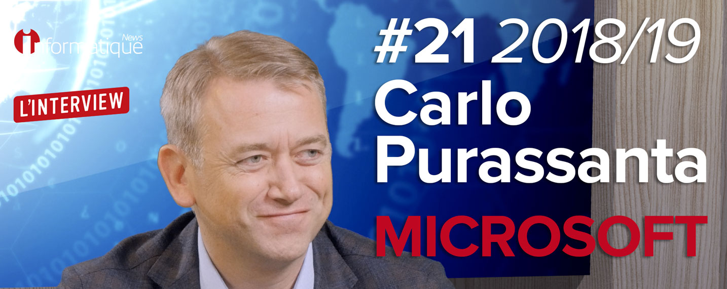 "Microsoft est numéro 1 sur le cloud" Carlo Purassanta, Microsoft
