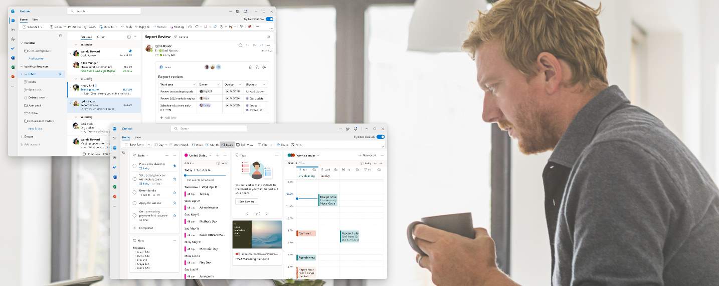 Microsoft officialise la version bêta de son grand projet One Outlook.