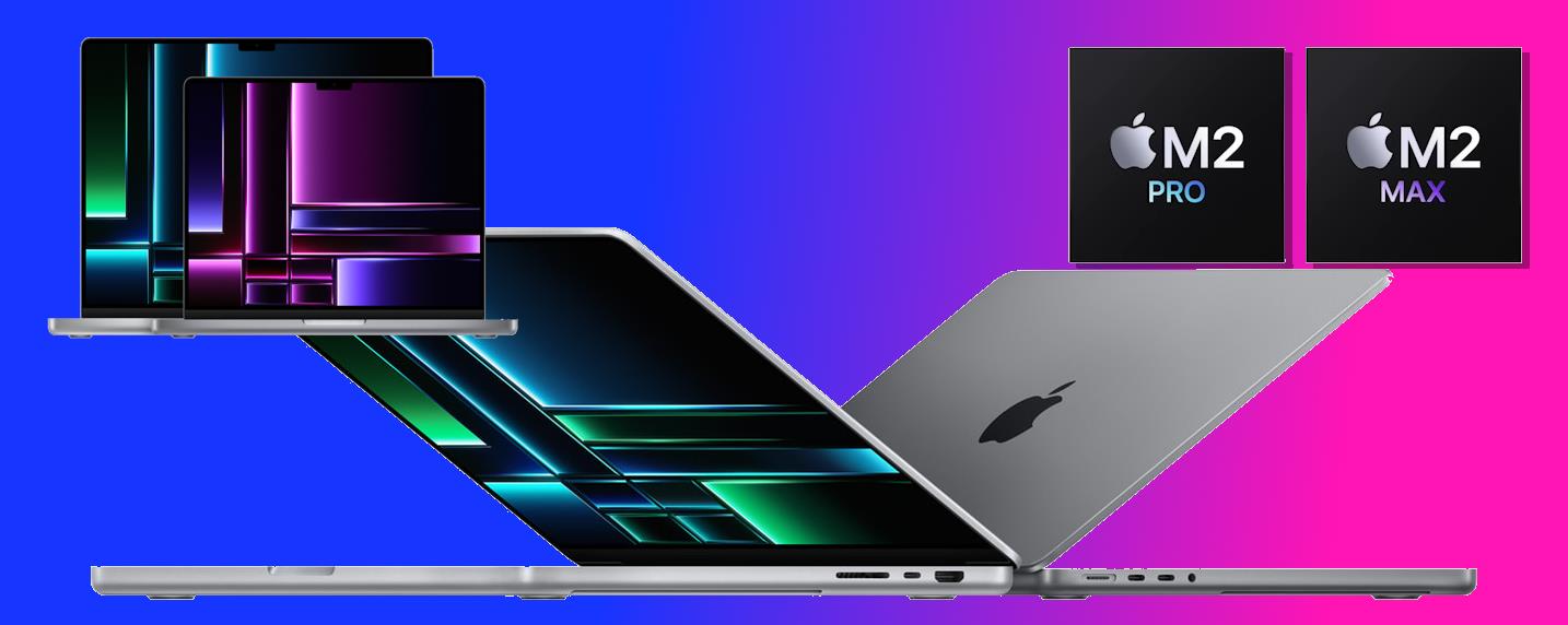Apple lance ses M2 Pro et M2 Max avec de nouvelles machines