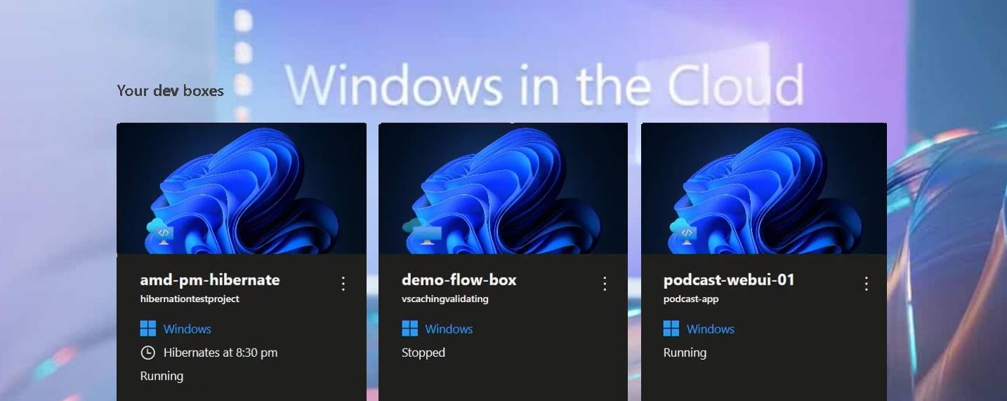 Microsoft Dev Box est désormais en GA