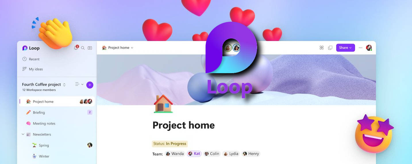 Microsoft lance Loop 2.0, son hub collaboratif temps réel