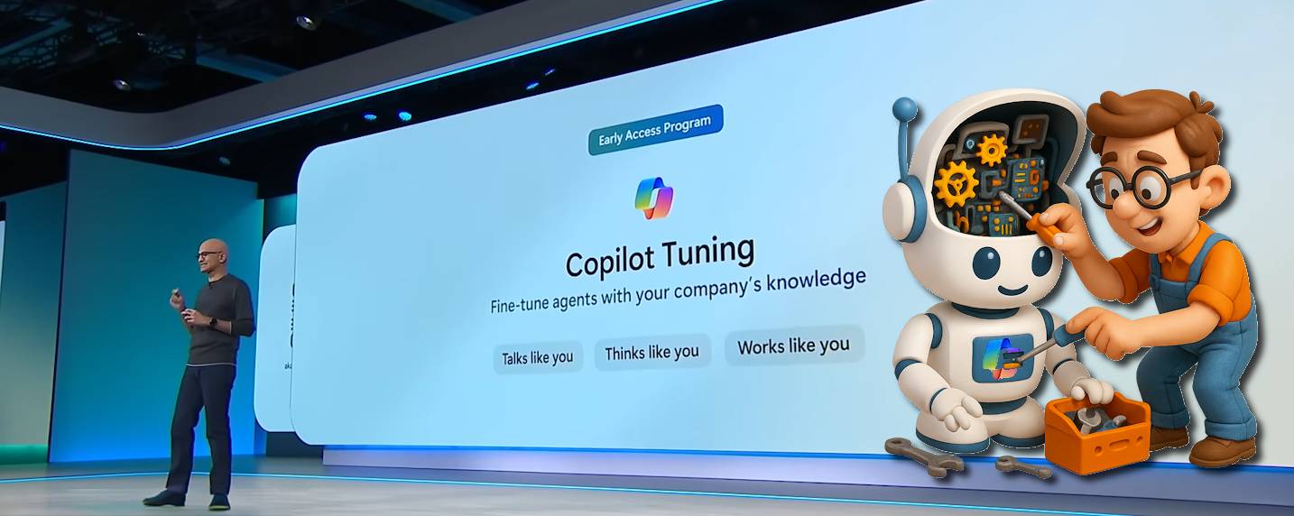Copilot Tuning simplifie le fine-tuning des modèles et agents IA