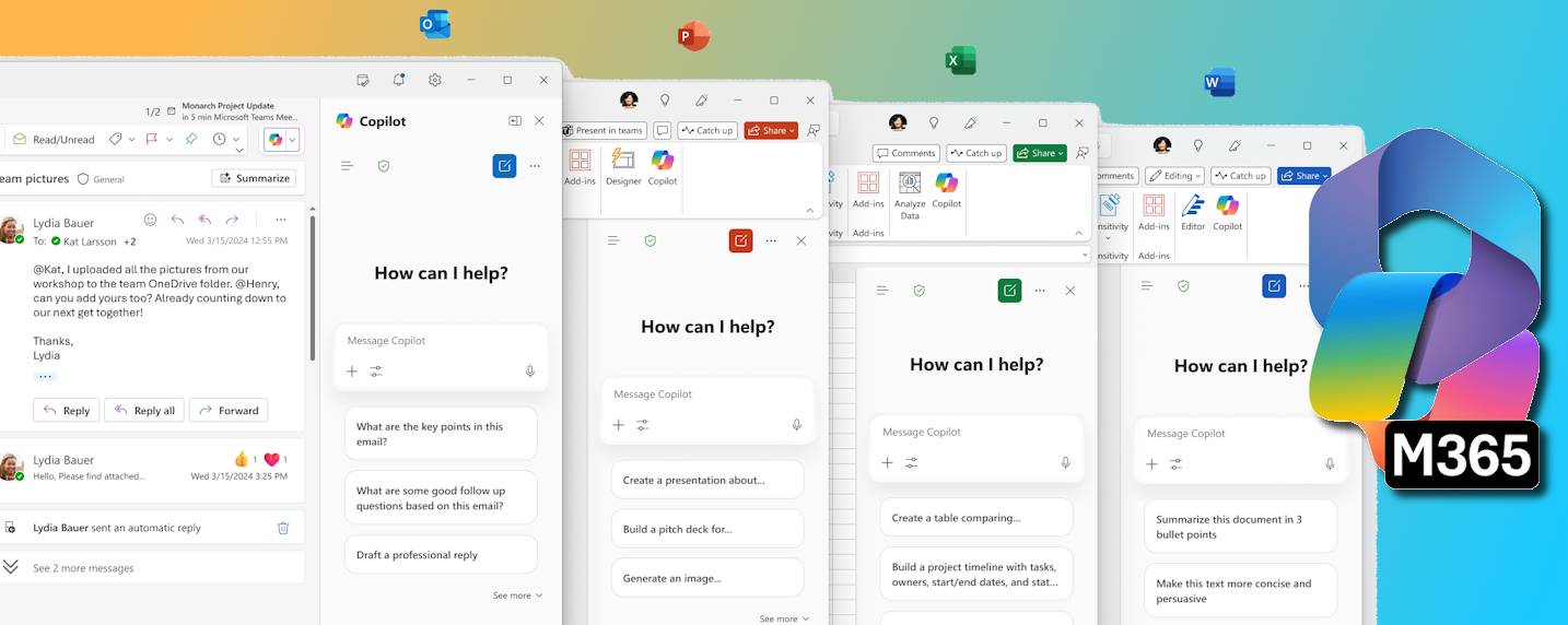 Copilot Chat s’invite enfin dans les applications Microsoft 365