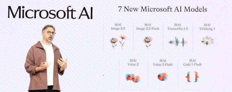 Microsoft lance 7 modèles MAI et 2 modèles Aion à Build 2026